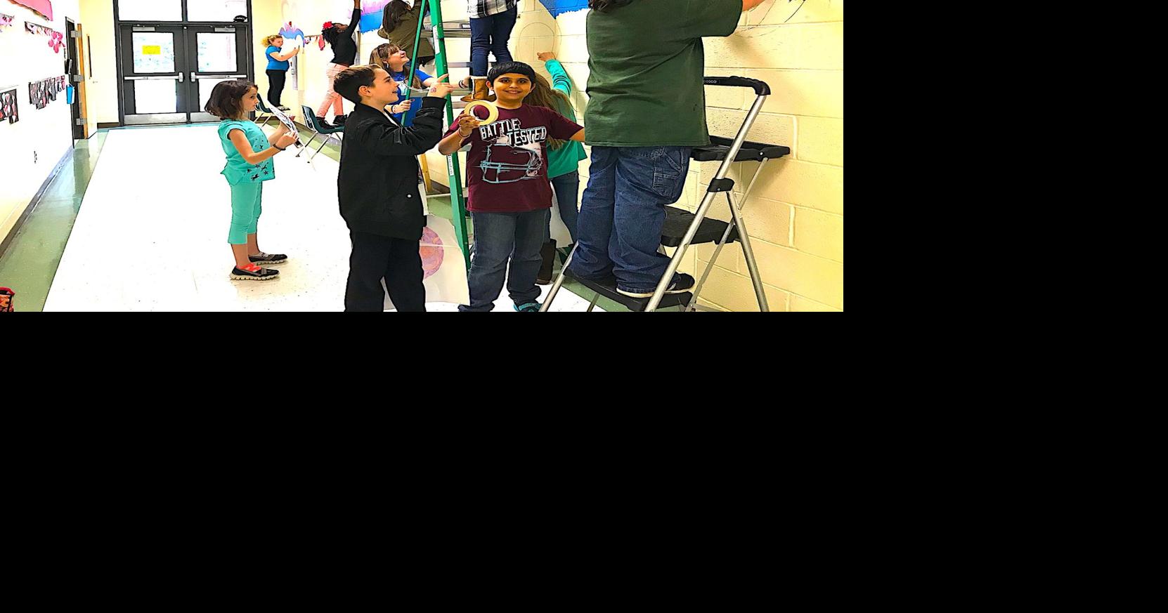 Daughtry Elementary fifth-graders complete mural | Local News ...