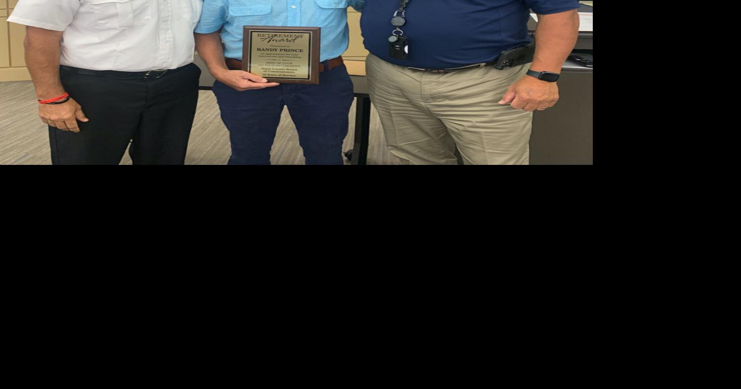 Randy Prince honored on retirement | News | jacksonprogress-argus.com