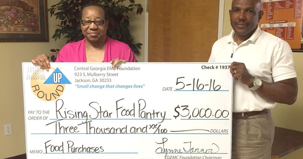 Rising Star Food Pantry receives donation | Local News ...