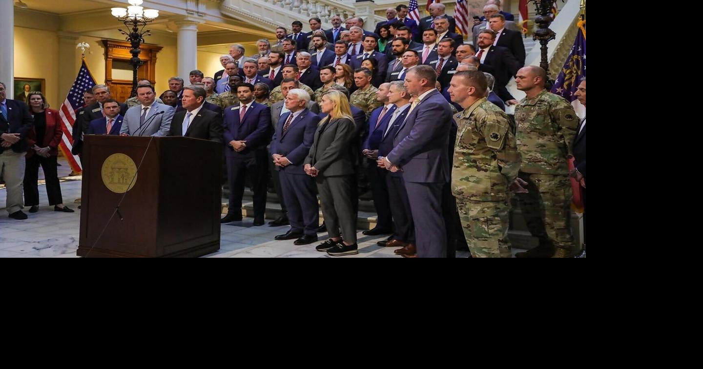 Gov. Brian Kemp sending Georgia National Guard troops to Texas border ...