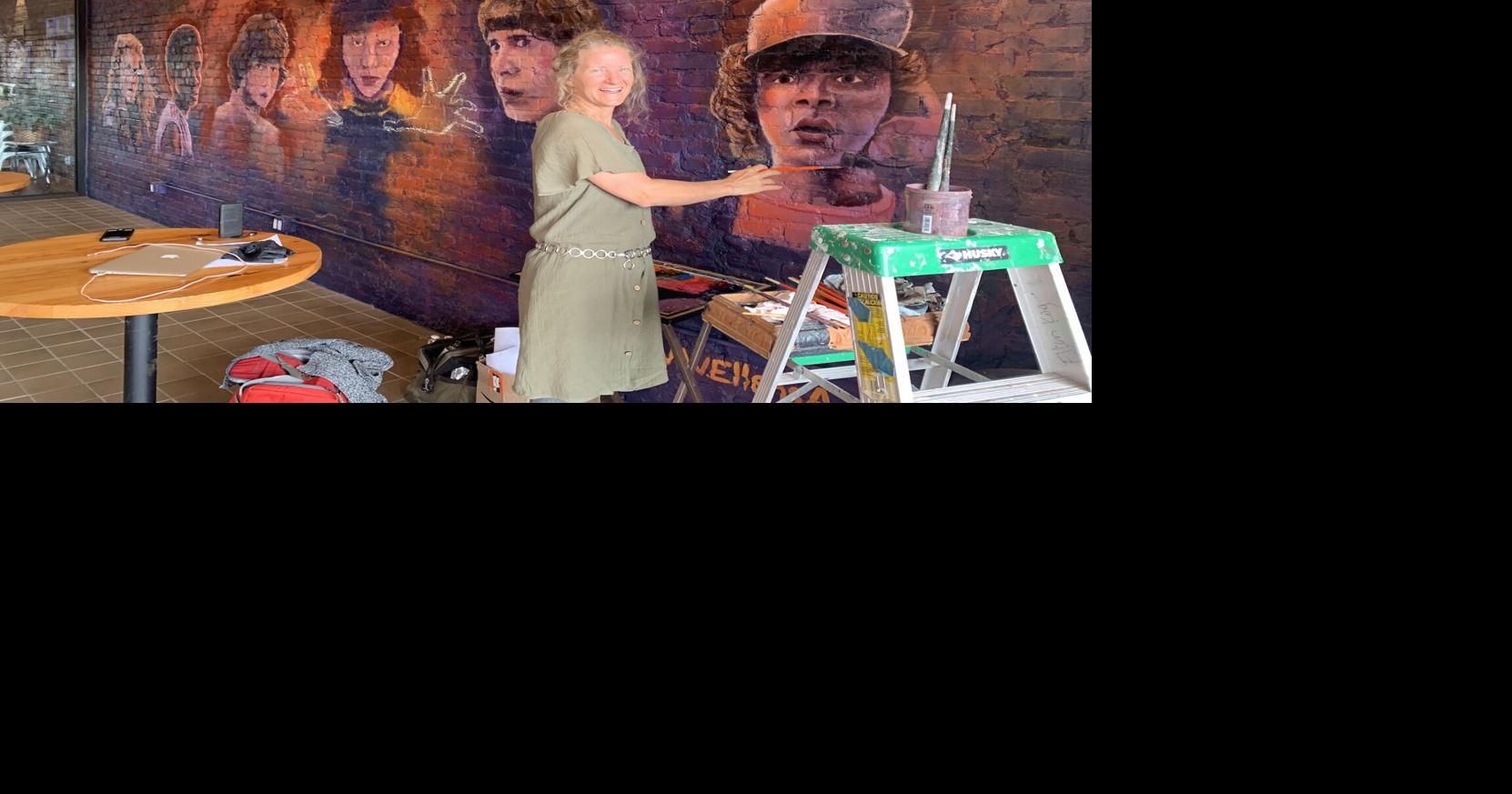 Local businessman hires artist to paint 'Stranger Things' mural | News ...