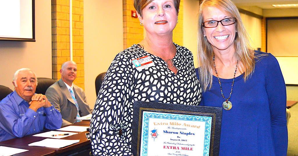 Sharon Staples wins first 2017-18 Extra Mile Award | Local News ...