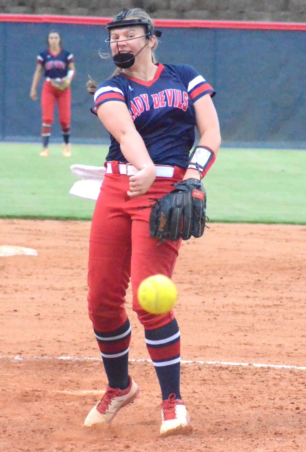 Lady Devils are 3-2 on both the softball diamond and volleyball court ...