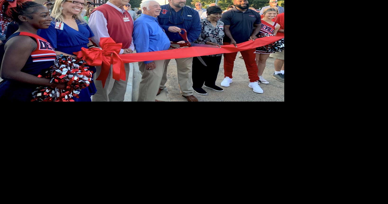 Ribbon-cutting for new Red Devil Hill attracts host of Red Devil fans ...