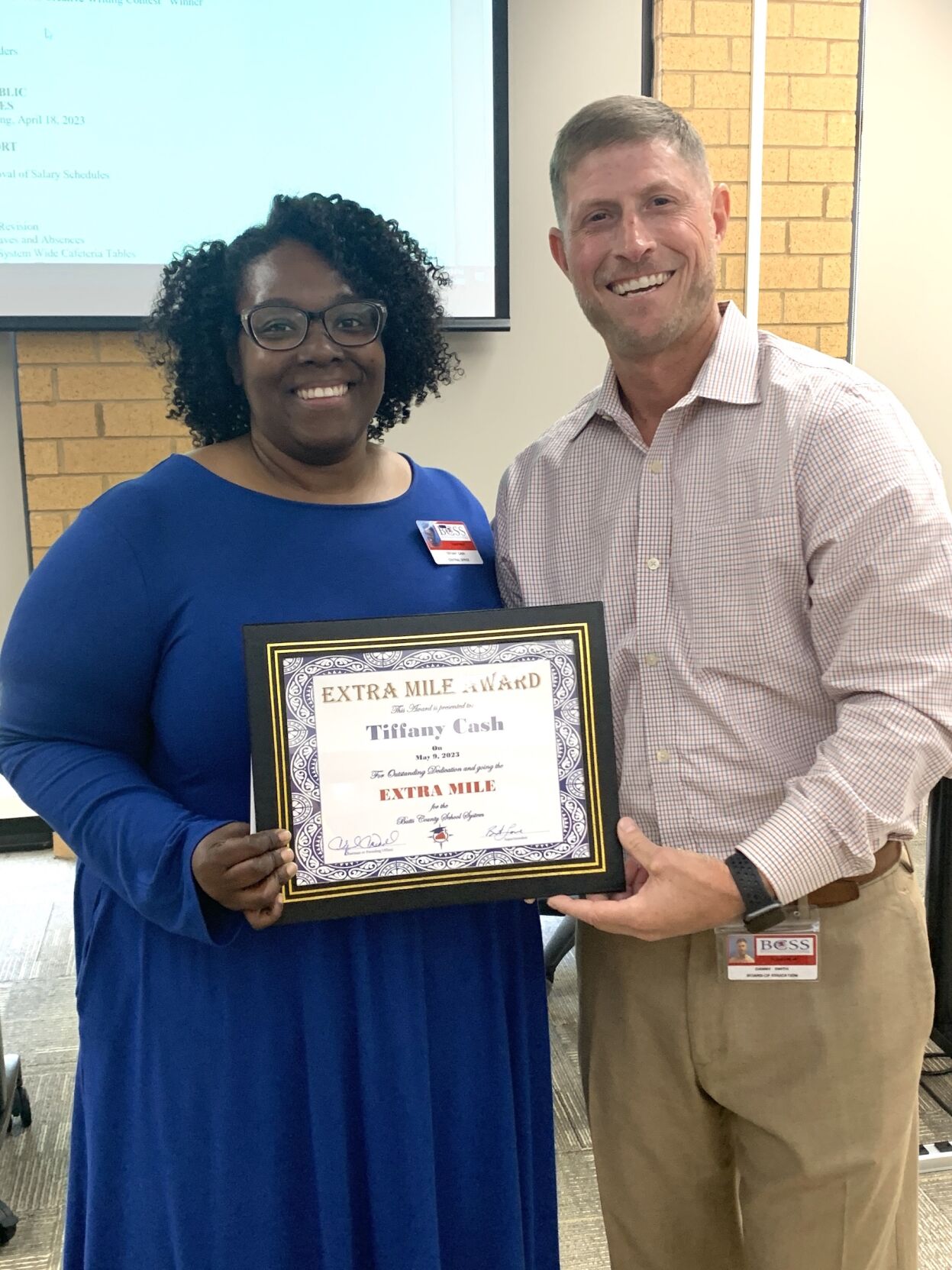 Tiffany Cash is Butts County School System’s May Extra Mile Award ...