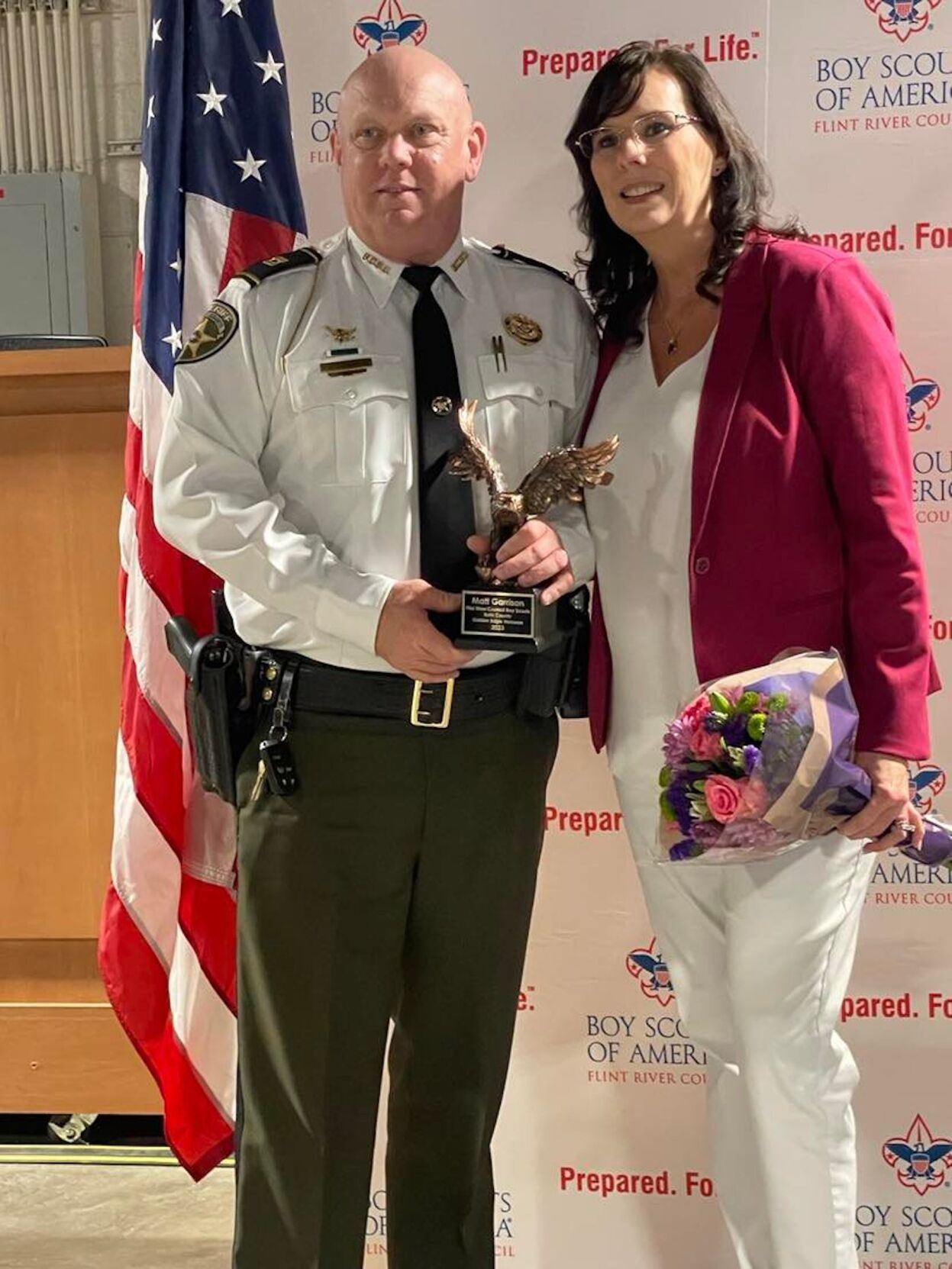 Boy Scouts honor Matt Garrison with Golden Eagle Award | News ...