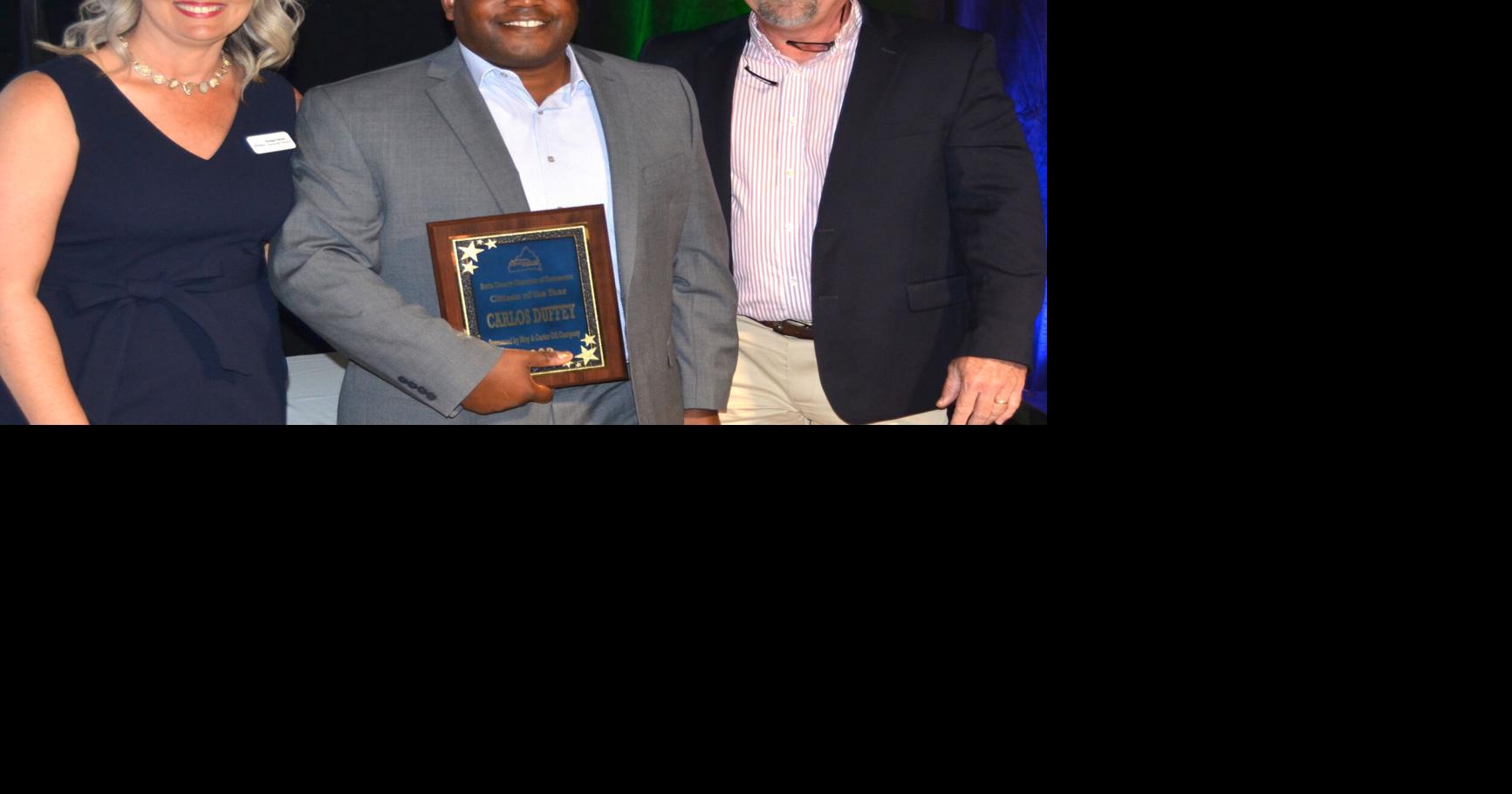 Carlos Duffey named Citizen of the Year, Susan Holmes named to Hall of ...