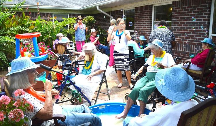 Seniors celebrate summer with pool party | Features | jacksonprogress ...