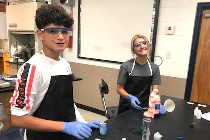 The "Elephant Toothpaste" experiment | News | jacksonprogress-argus.com