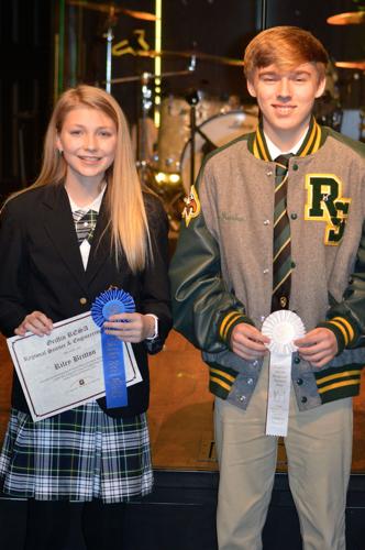 Riley Britton and Brenton Harden of Rock Springs Christian Academy win ...