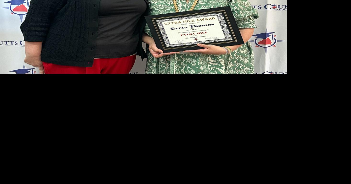 Greta Thomas is school system’s March Extra Mile Award winner | News | jacksonprogress-argus.com