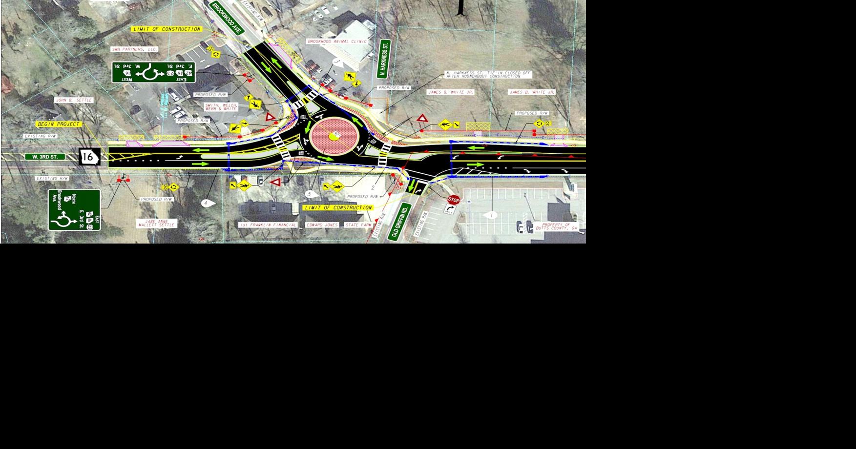 Petition containing 1,400 signatures of citizens opposed to Hwy. 16/42 ...