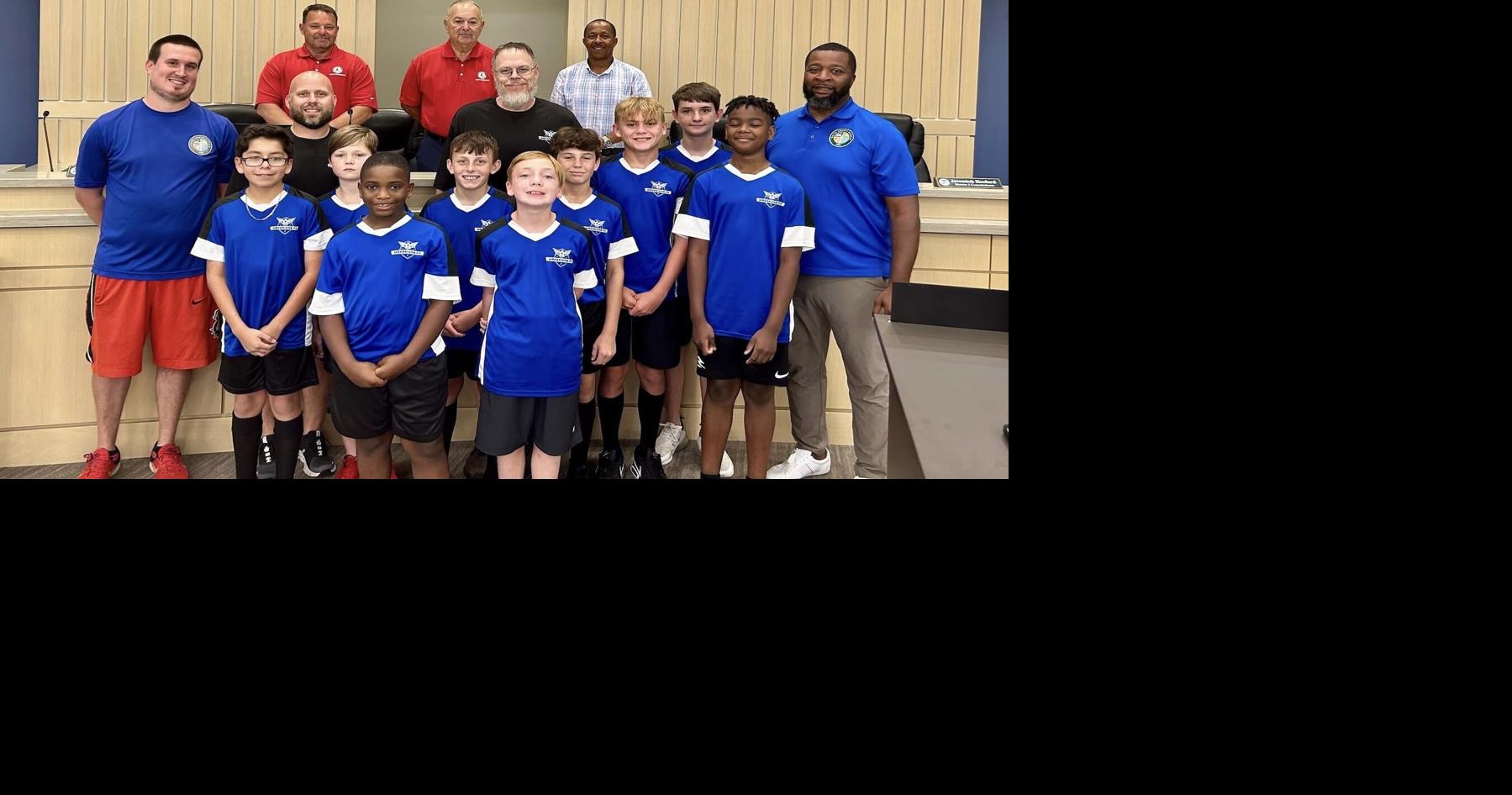 Youth rec soccer champions recognized by commissioners | News ...