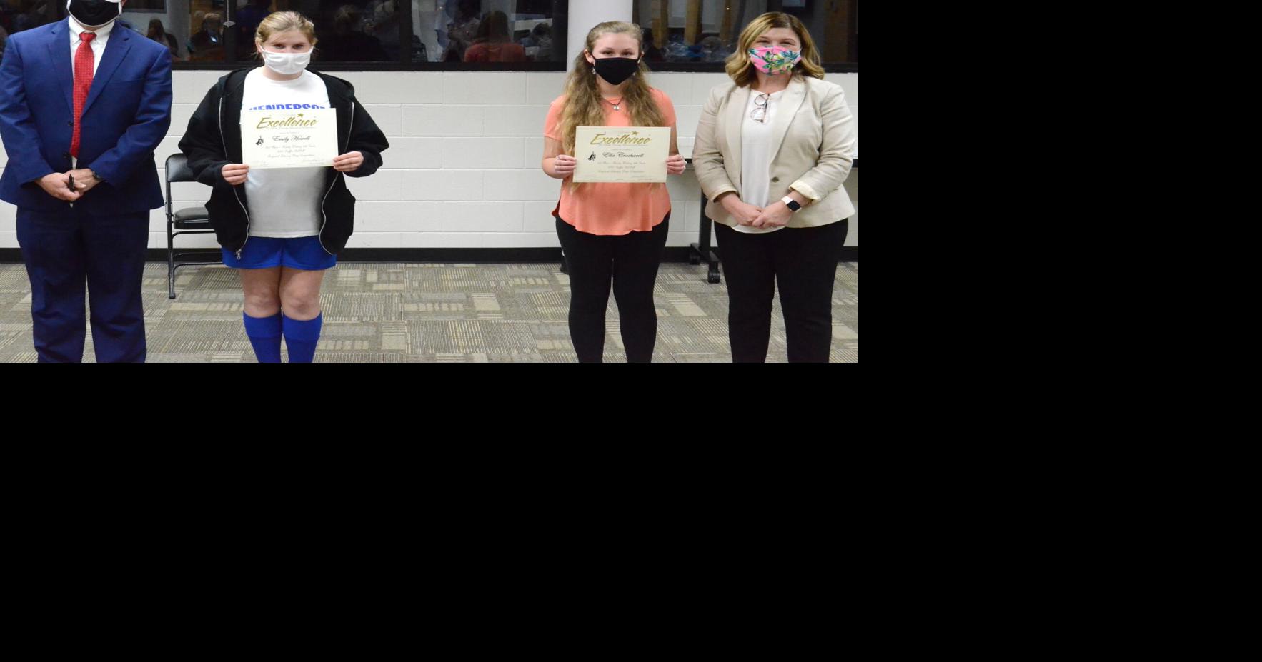 Ella Crockarell wins 1st Place and Emily Howell wins 2nd Place in ...