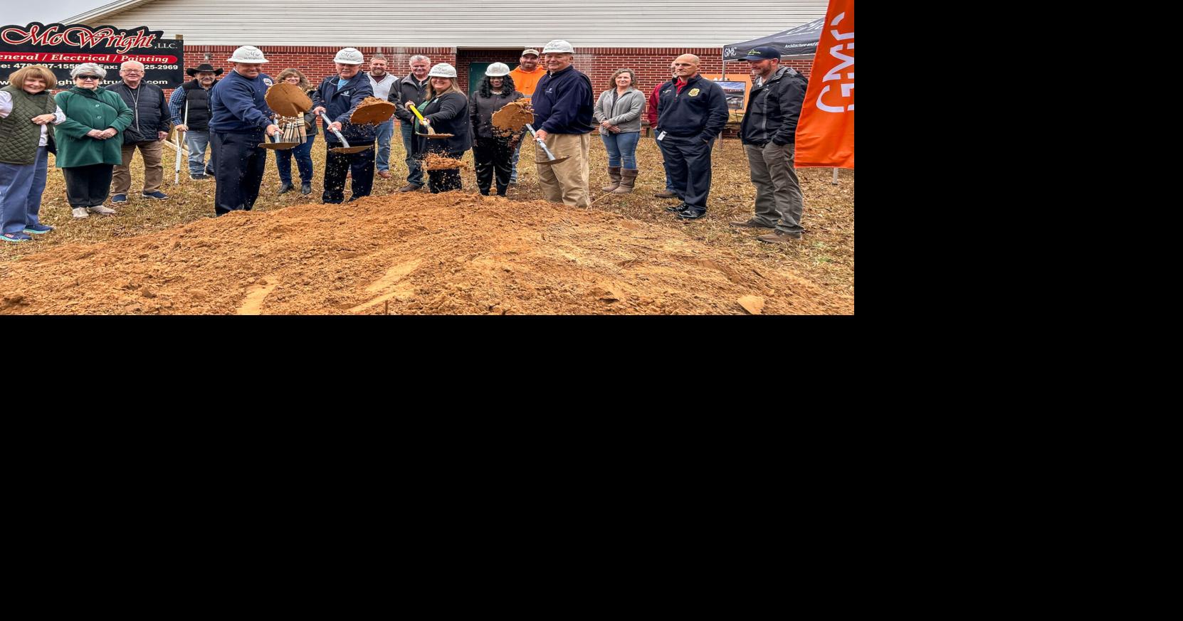 Ground-breaking held for Butts County Senior Center expansion | News ...