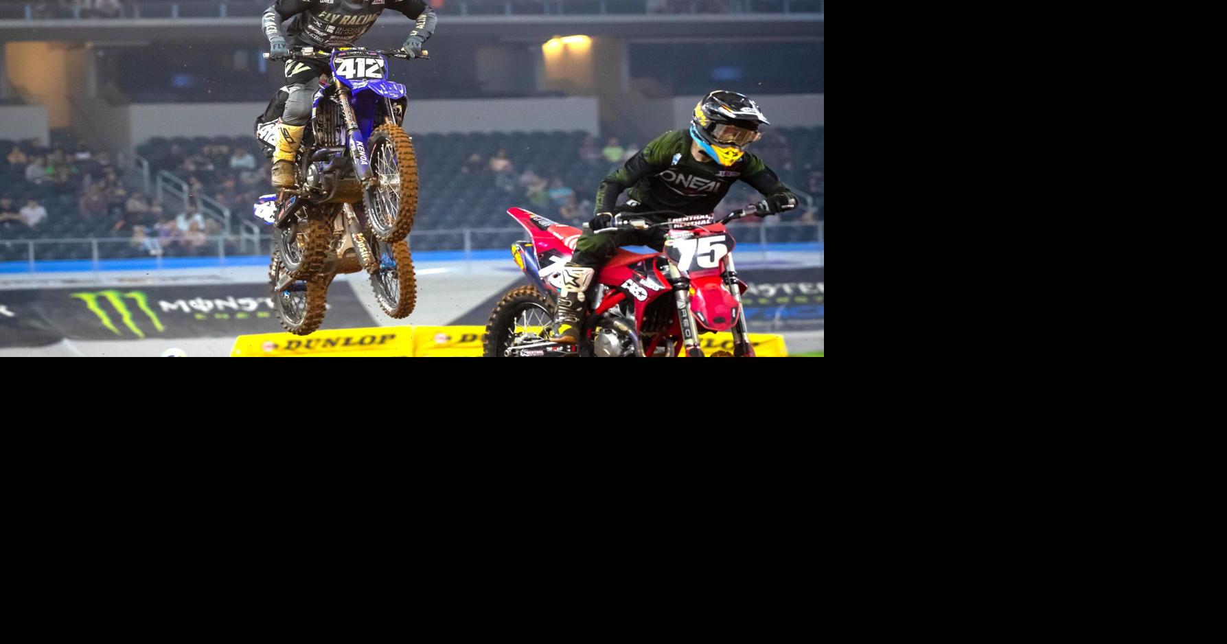 Canton's Jared Lesher will be among supercross racers at Atlanta Motor ...