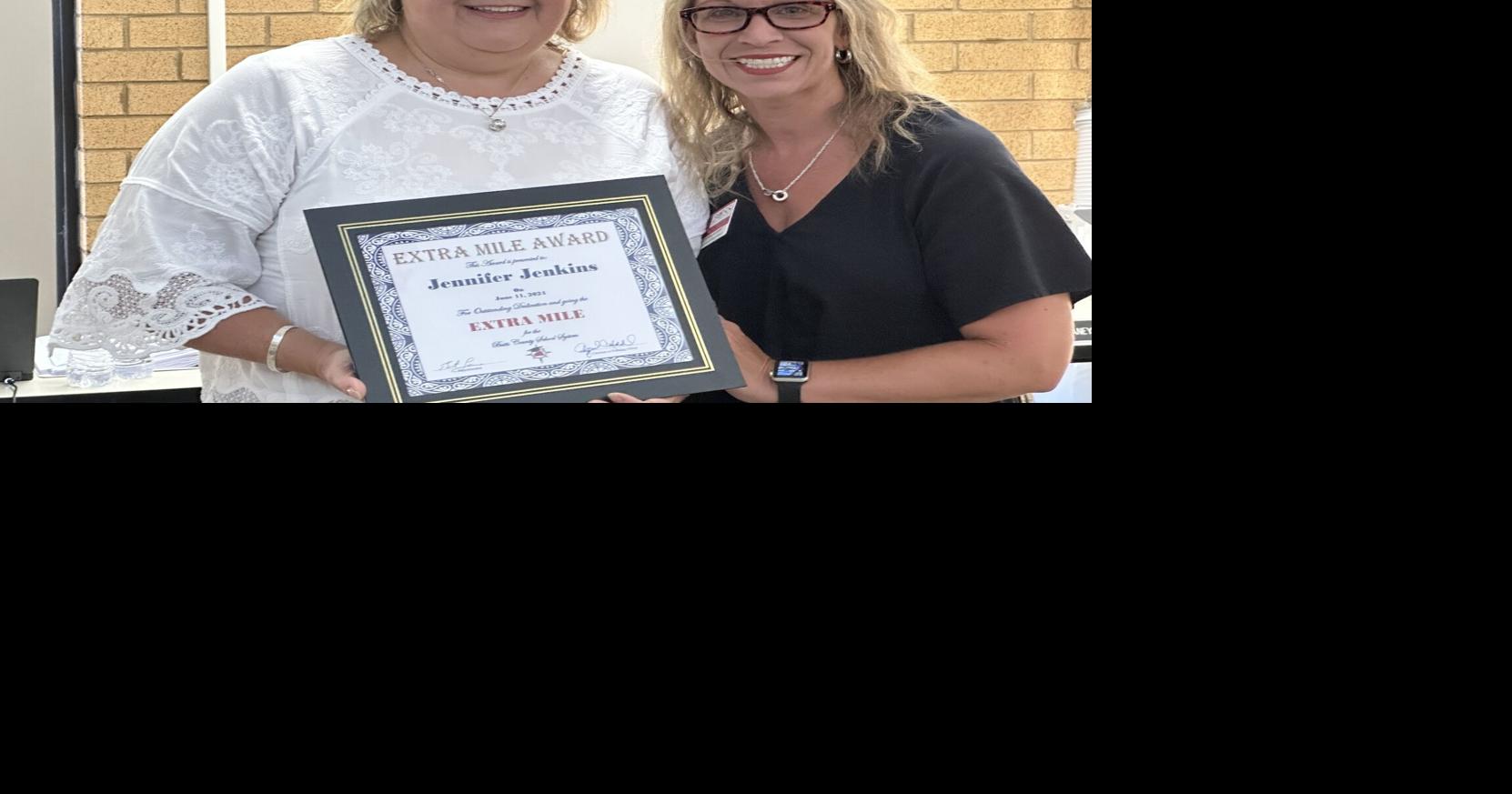 Jennifer Jenkins is June Extra Mile Award winner | News ...