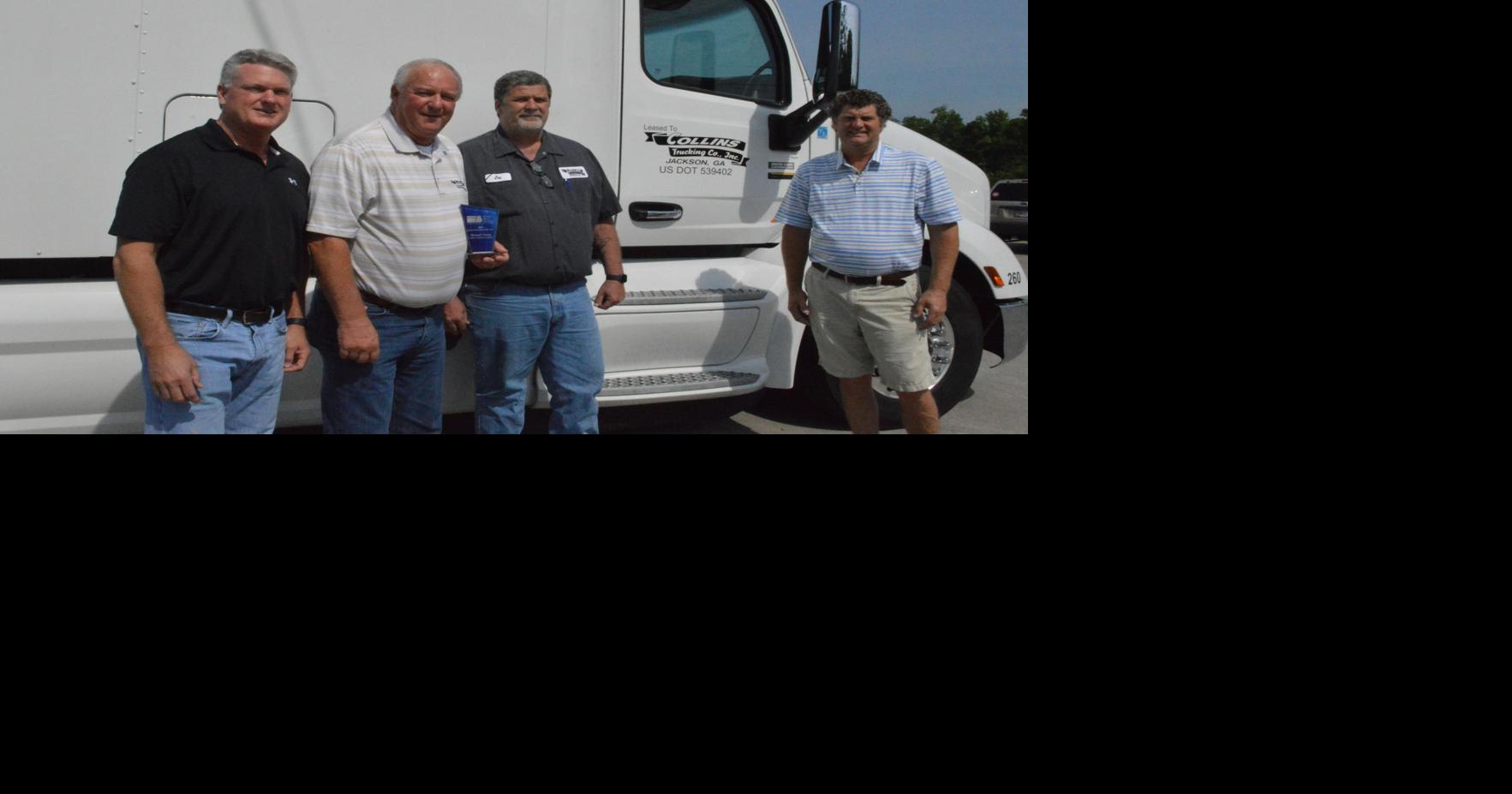 Collins Trucking recognized for safety | Features | jacksonprogress ...