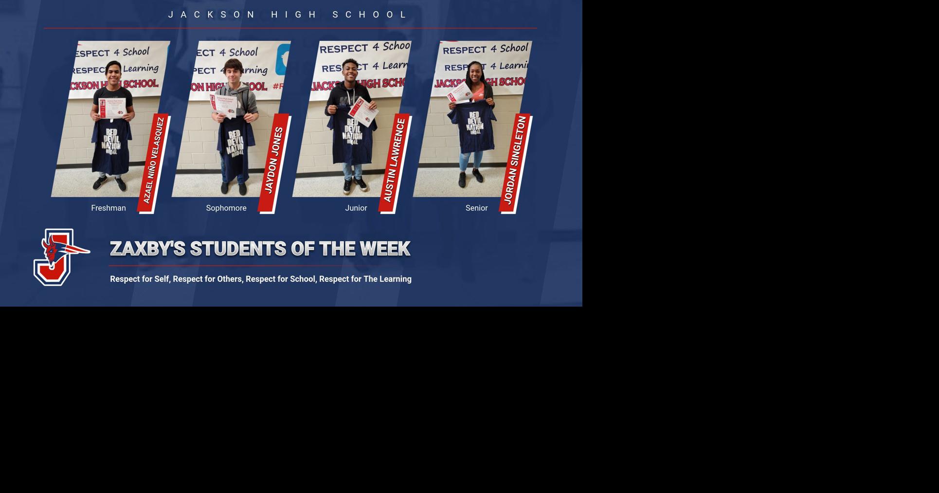 Jackson High School Students of the Week: Nov. 1 | Features ...