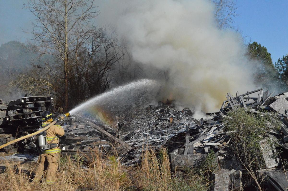 Firefighters battle pallet blaze | Local News | jacksonprogress-argus.com