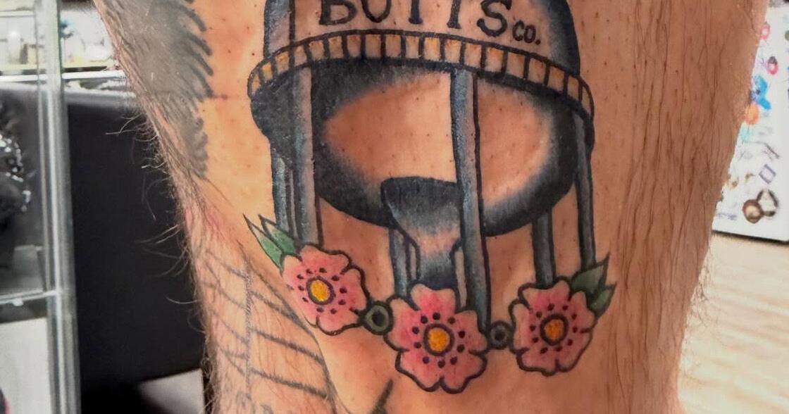 Man shows hometown pride with Butts County-themed tattoos | News ...