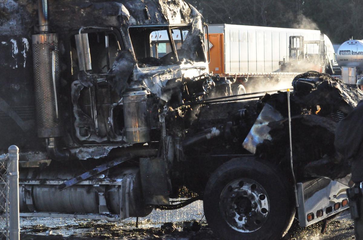 VIDEO: Tractor-trailer destroyed in fire | Local News | jacksonprogress ...