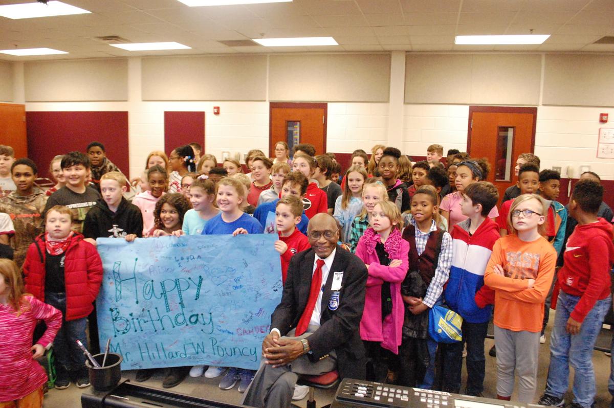Tuskegee Airman Dr. Hillard W. Pouncy Jr. visits 5th graders at Stark ...