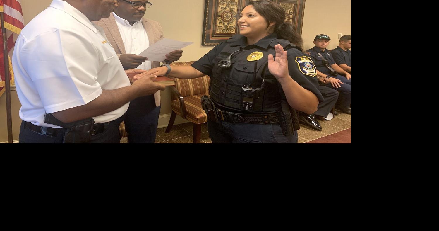 Diana Sanchez sworn in as new Jackson Police officer | News ...