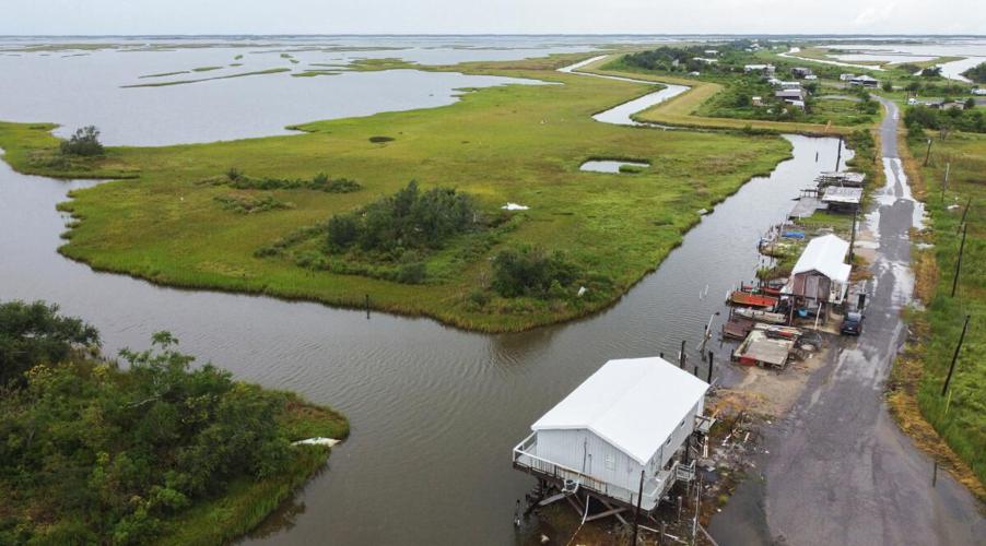 Una isla en Luisiana desaparece por la erosión y el aumento del nivel ...