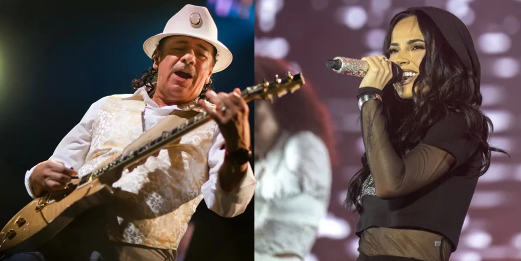 Santana y Becky G | | jambalayanews.com