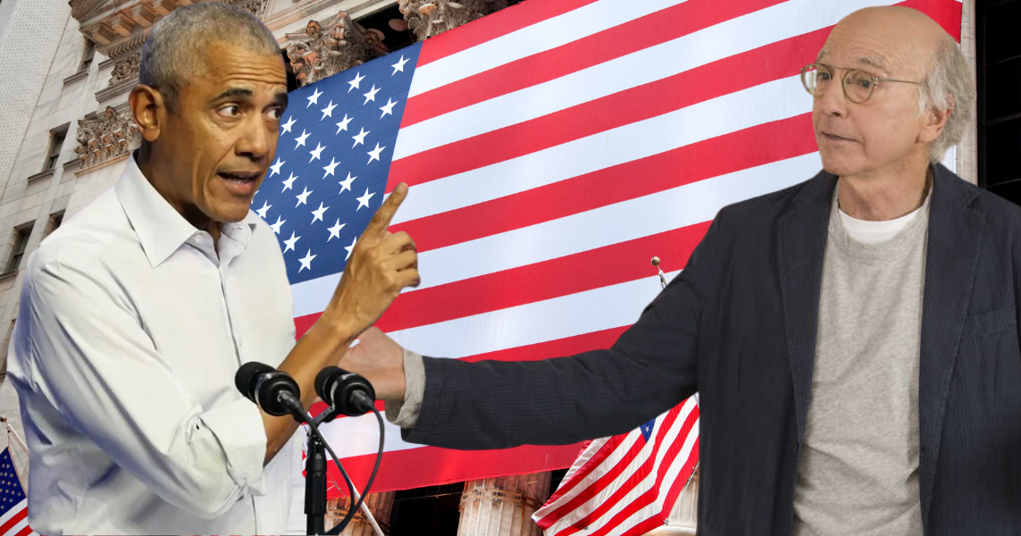 Obama y Larry David se unen para lanzar una serie de comedia sobre la ...