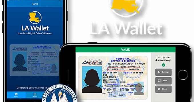 Viajeros de Louisiana ya pueden usar su licencia digital LA Wallet ...