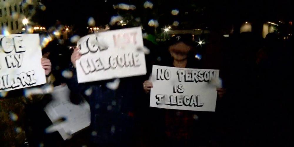 Lluvia no detuvo protesta contra operación "Swamp Sweep" | Noticia ...