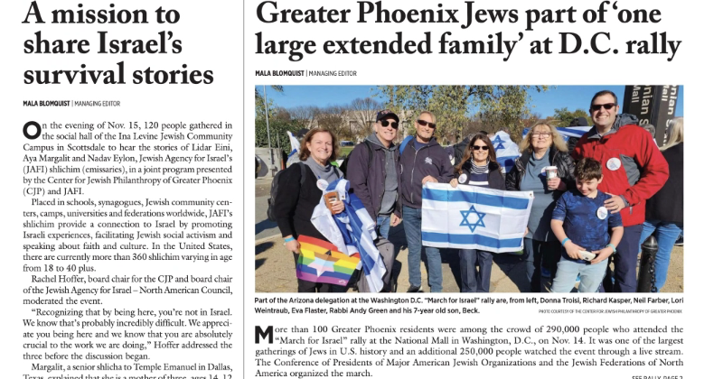 Jewish News, Dec. 1, 2023 | Edition | jewishaz.com