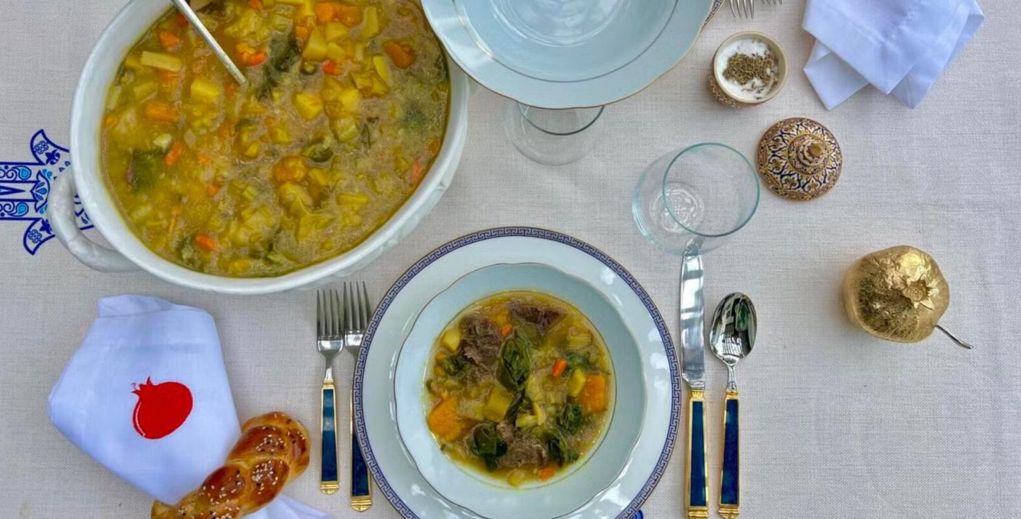 This Sephardi Rosh Hashanah soup is steeped in symbolism | Families ...
