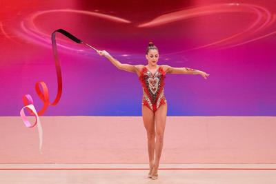 Israel wins first-ever gold medals at rhythmic gymnastics world ...
