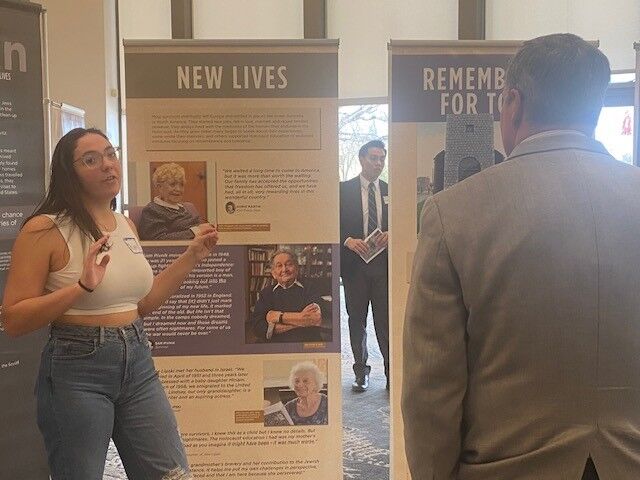 Chandler students lead public through Holocaust exhibit featuring young ...
