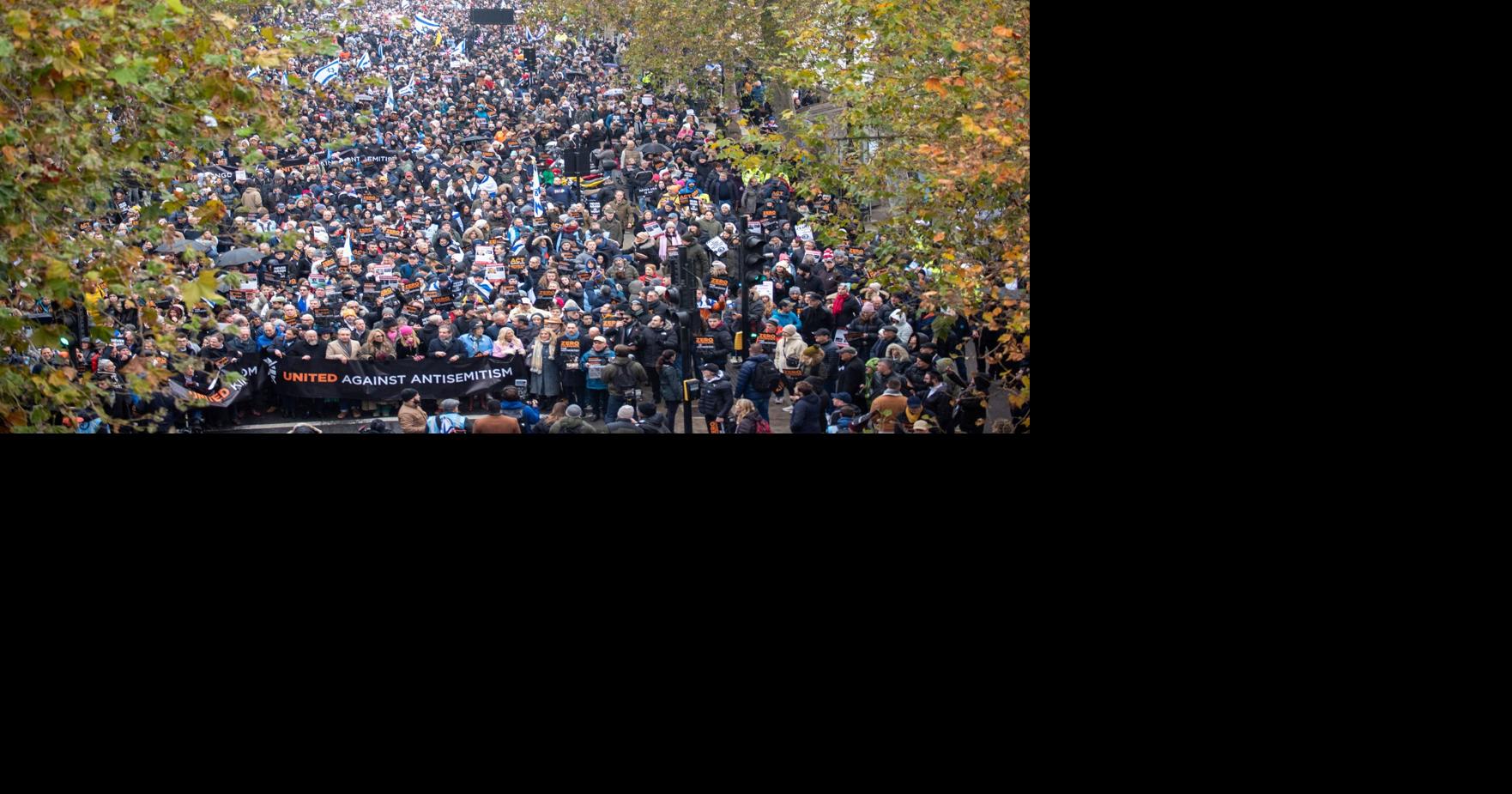 In London, tens of thousands march in largest rally against ...