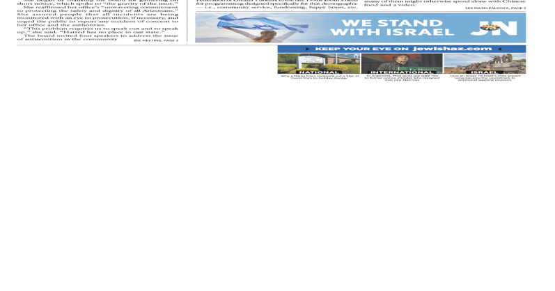 Jewish News, Dec. 8, 2023 | Edition | jewishaz.com