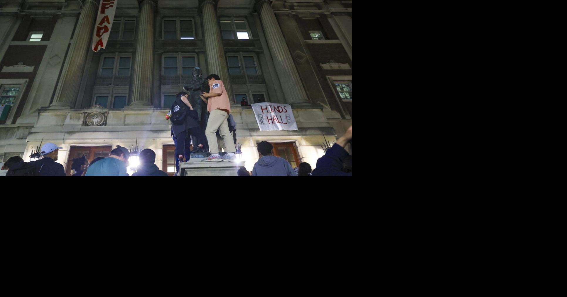 White House condemns student takeover of Columbia U building and ...