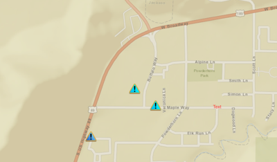 Power restored along Maple Way | The Hole Scroll | jhnewsandguide.com