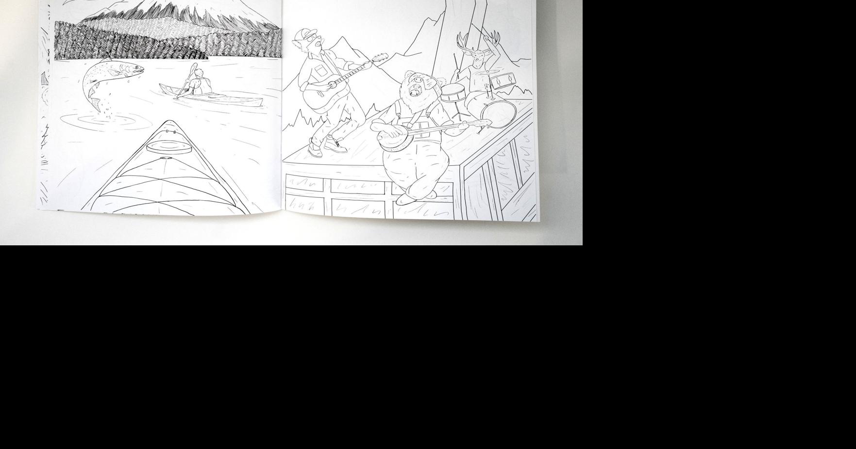 Outdoor-loving illustrator pens book | Events | jhnewsandguide.com