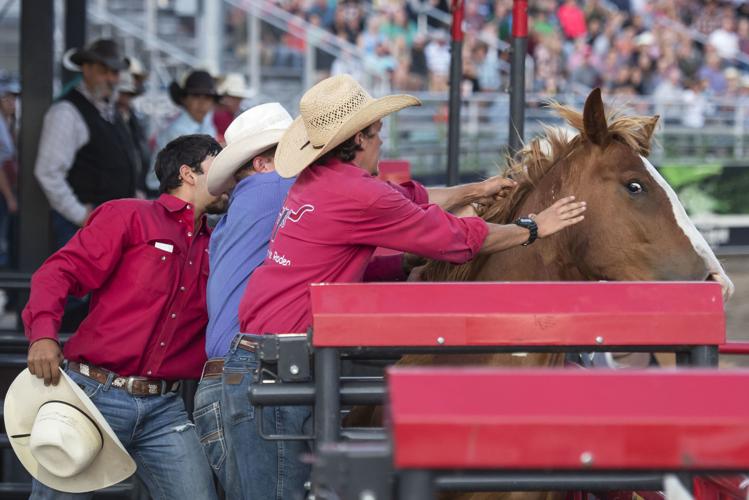 Idaho cowboy closes show with top bull ride | Sports Features ...