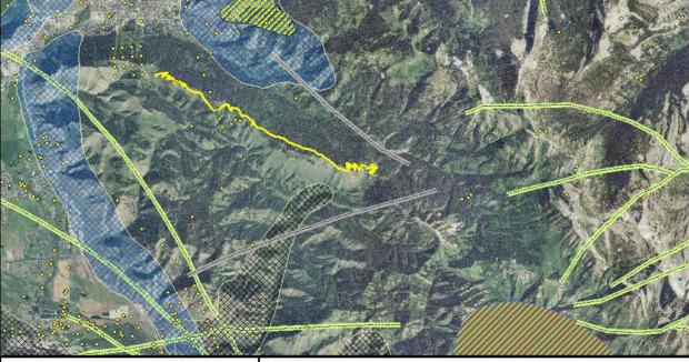 Forest gauges habitat near planned trails | Environmental ...