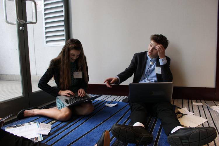 Students tackle global issues at Model UN conference | Features ...