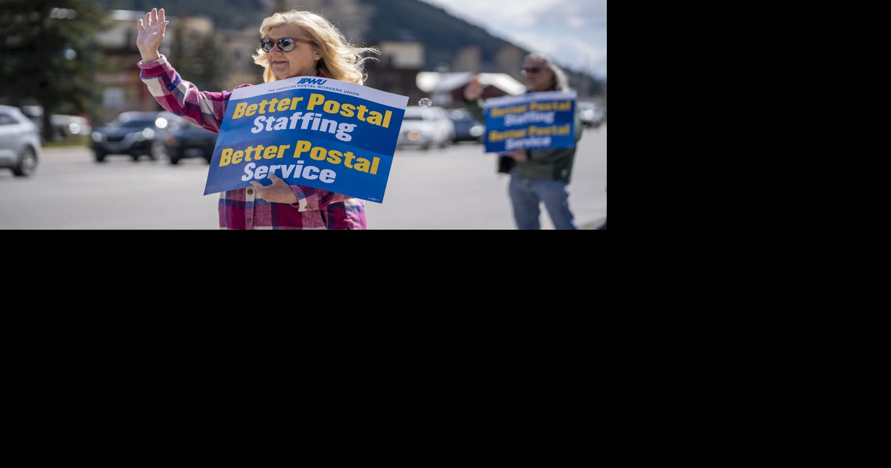 Postal workers protest | Stand Alone | jhnewsandguide.com