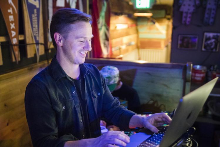 Ryan Stolp pioneers a new art form from a booth at a sports bar ...