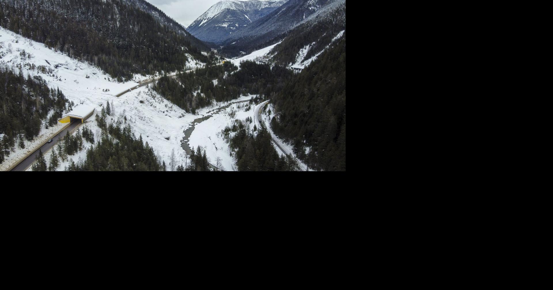 Snowsheds are just one part of Rogers Pass' extensive avalanche program ...