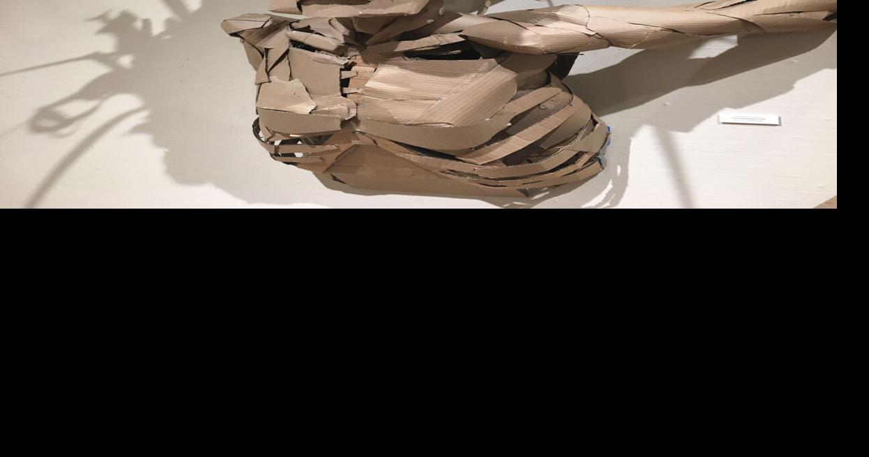 Cardboard becomes art | Arts | jhnewsandguide.com