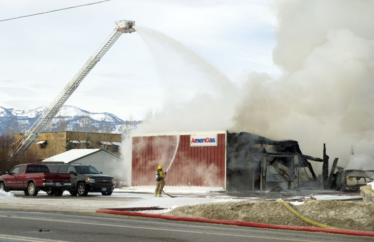 AmeriGas fire diminishing, danger continues | News | jhnewsandguide.com